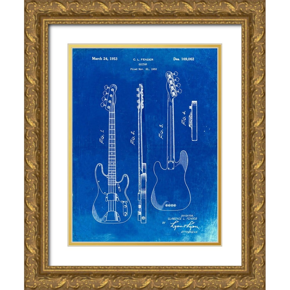 Borders, Cole 19x24 Gold Ornate Wood Framed with Double Matting Museum Art Print Titled - PP8 ...