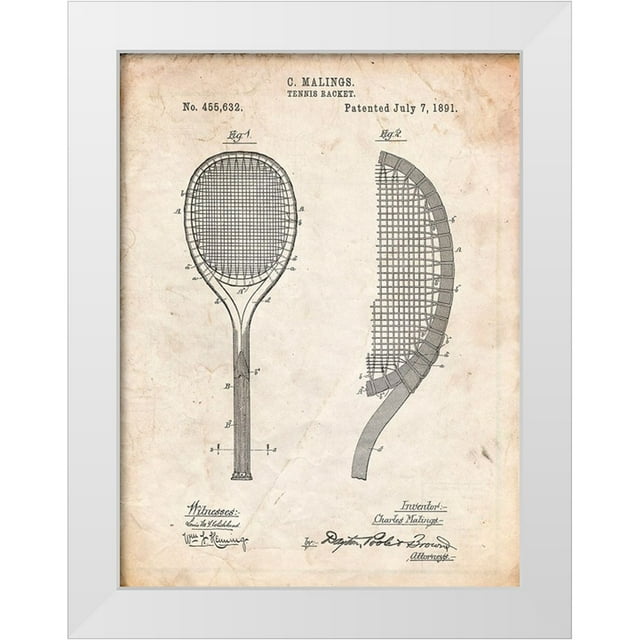 Borders, Cole 19x24 White Modern Wood Framed Museum Art Print Titled ...