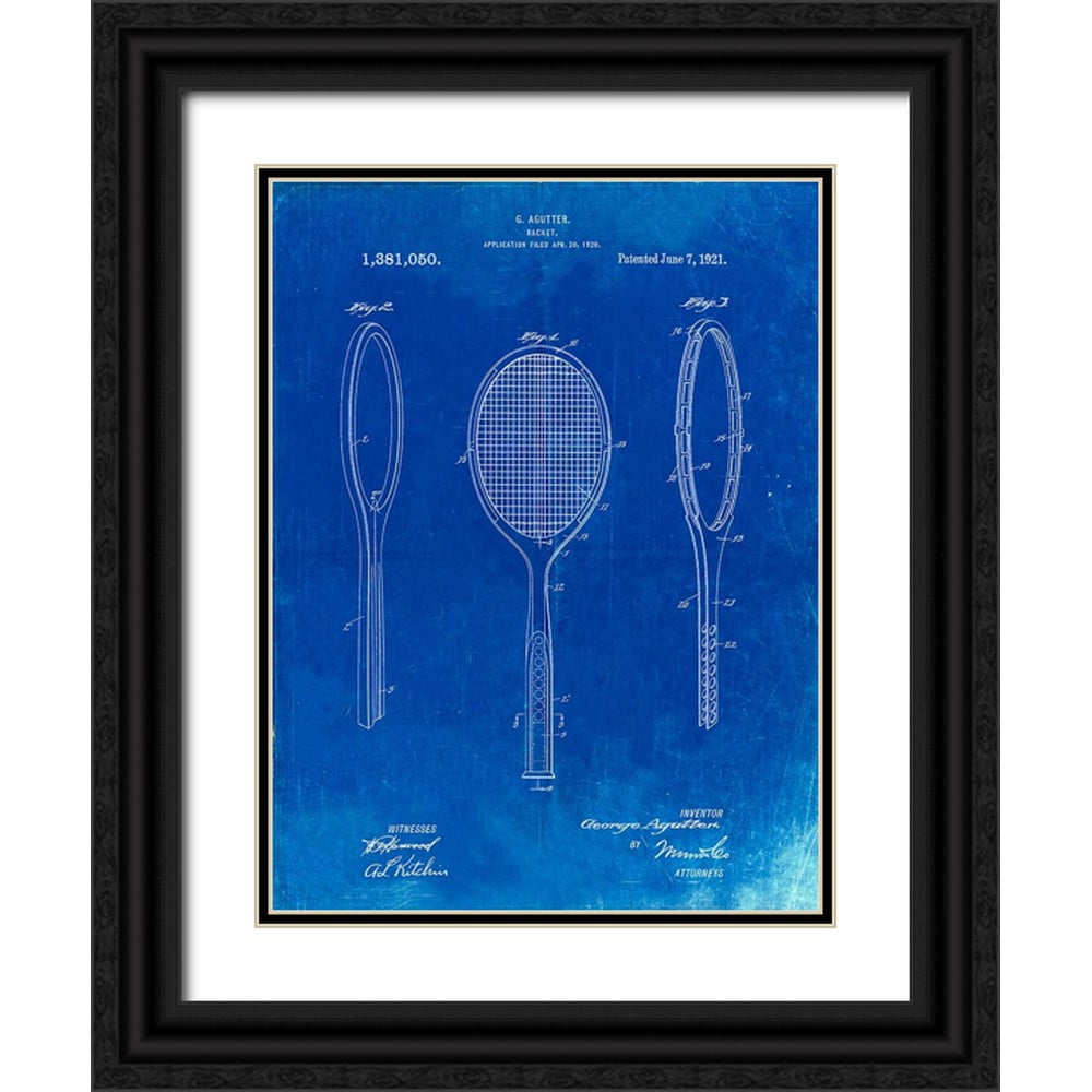 Borders, Cole 25x32 Black Ornate Wood Framed with Double Matting Museum ...