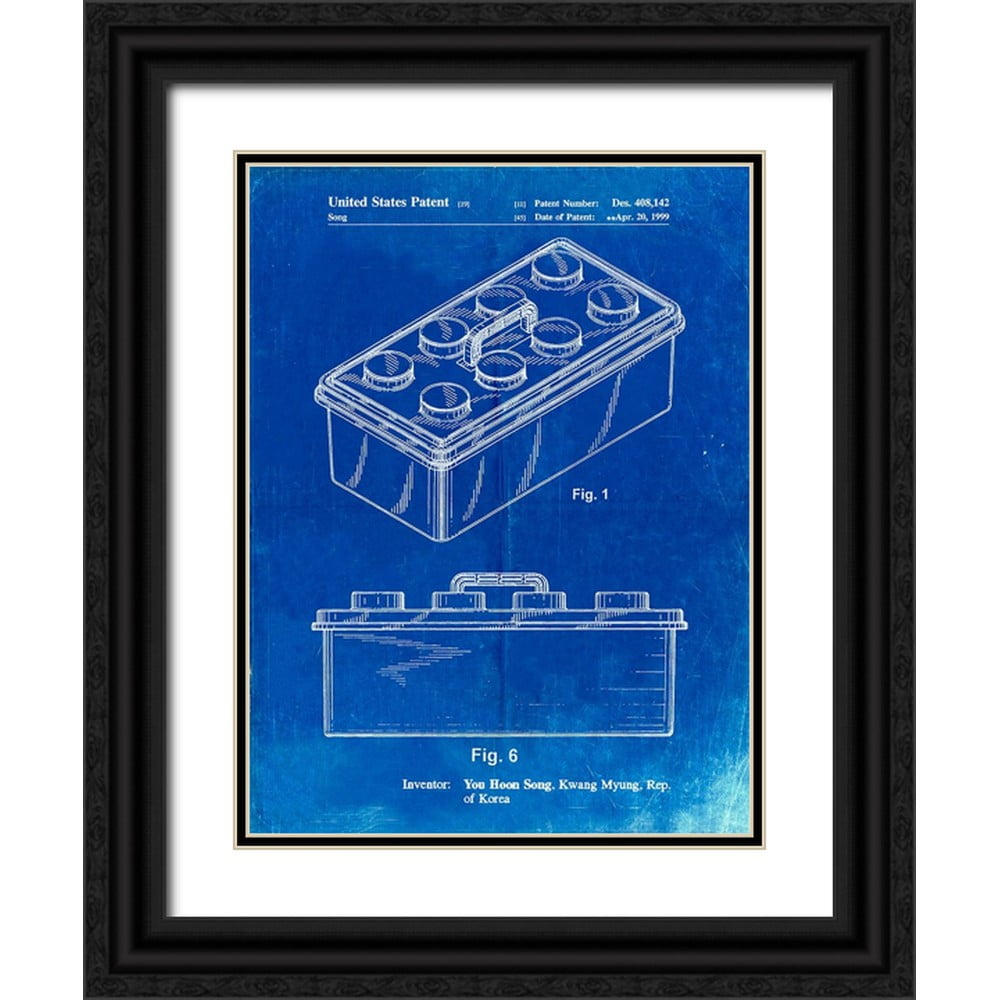 Borders, Cole 25x32 Black Ornate Wood Framed with Double Matting Museum ...