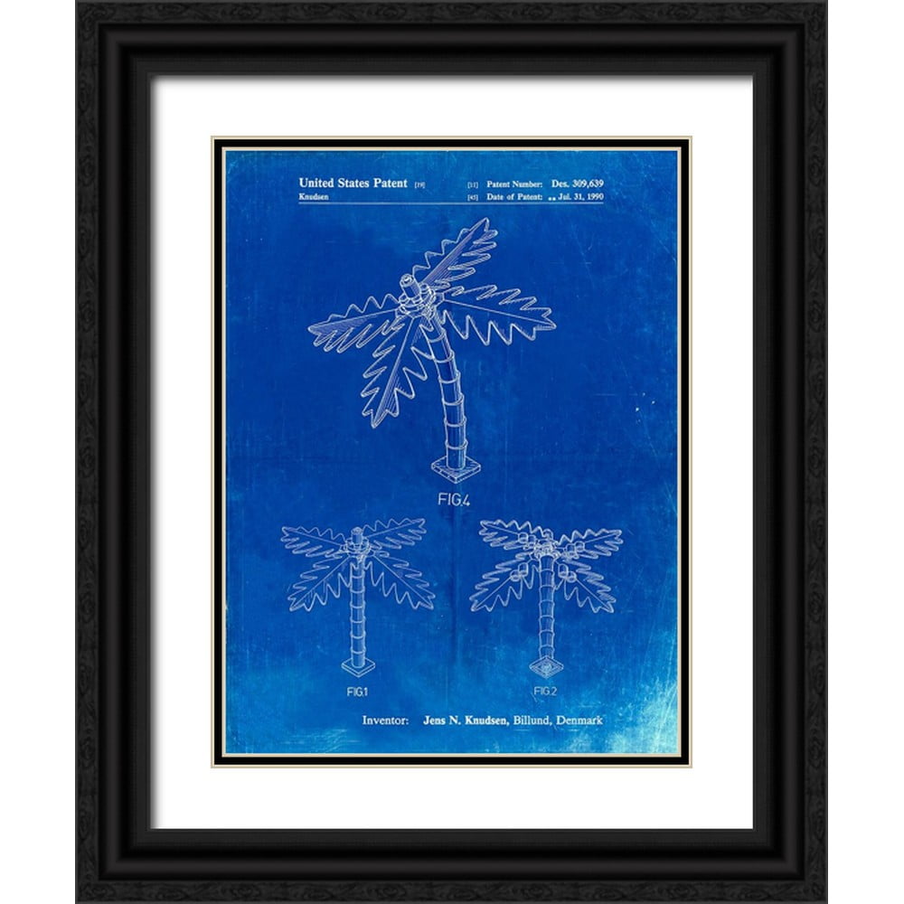 Borders, Cole 25x32 Black Ornate Wood Framed with Double Matting Museum ...