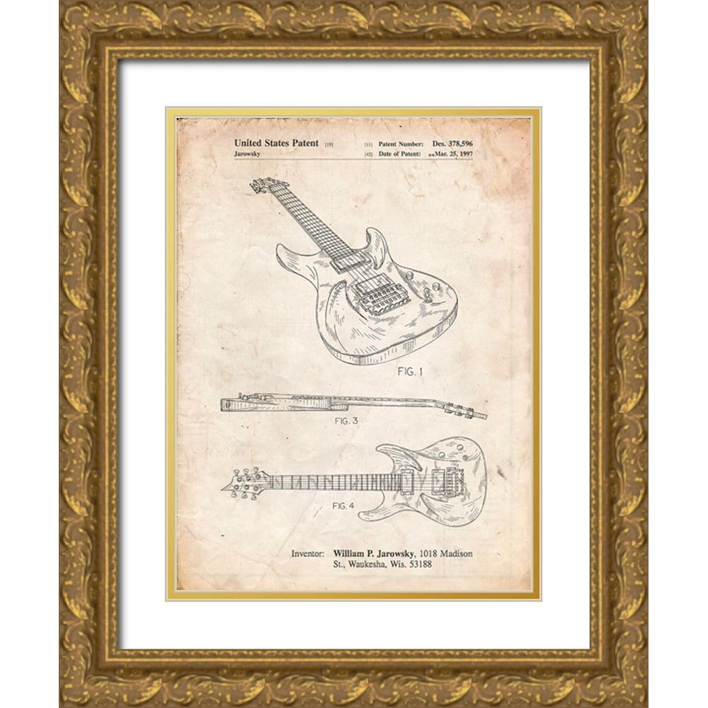 Borders, Cole 25x32 Gold Ornate Wood Framed with Double Matting Museum Art Print Titled - PP888 ...