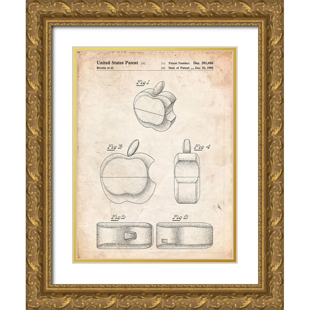 Borders, Cole 25x32 Gold Ornate Wood Framed with Double Matting Museum ...