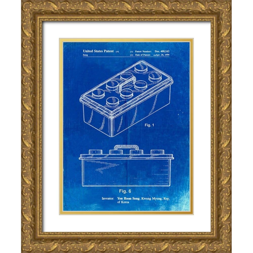 Borders, Cole 25x32 Gold Ornate Wood Framed with Double Matting Museum ...