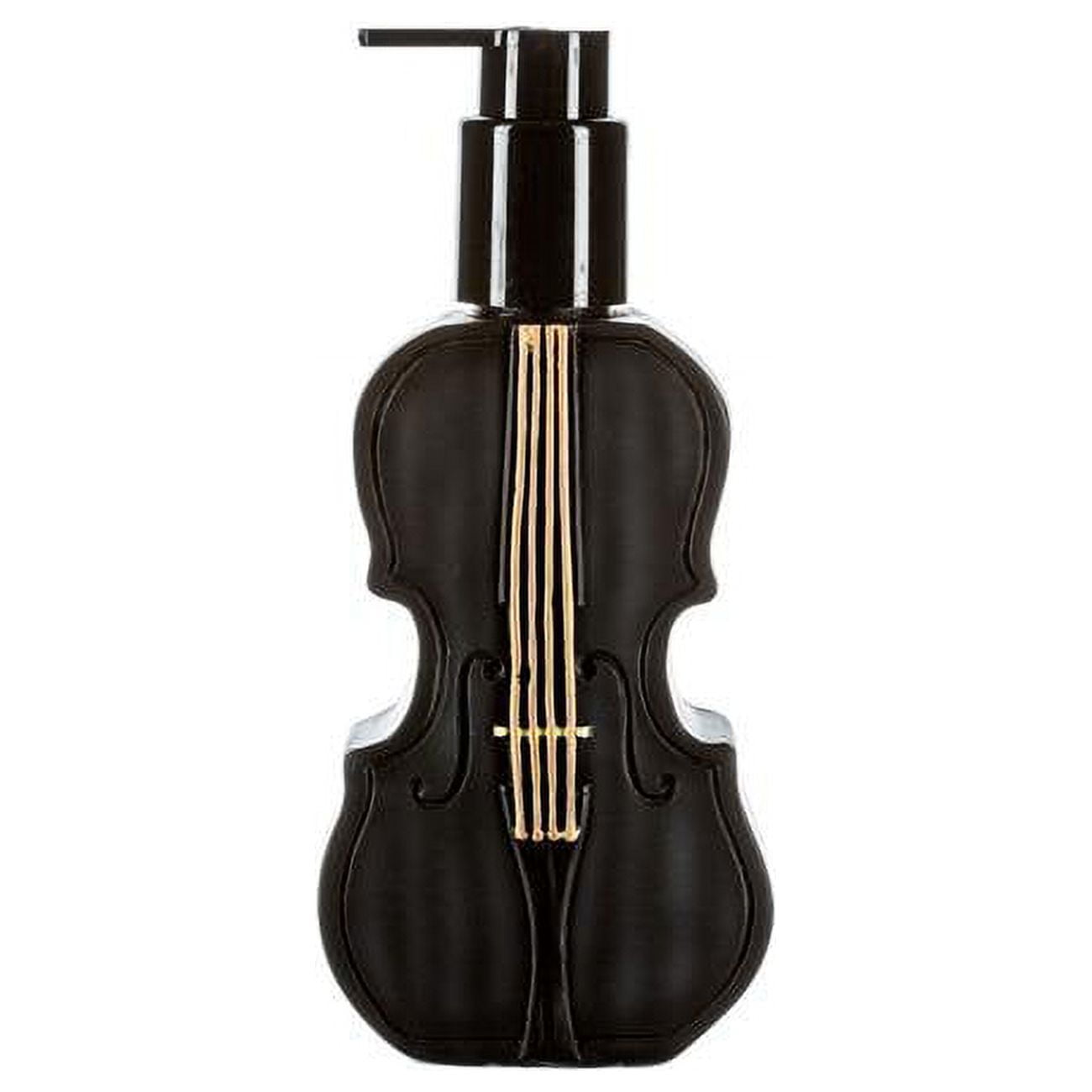 Borders Unlimted Music Black Violin Lotion & Soap Dispenser - Black ...
