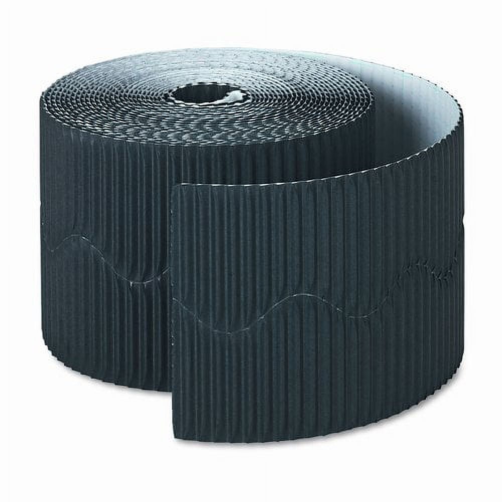 Bordette Decorative Border, 2.25" X 50 Ft Roll, Black | Bundle of 5 ...