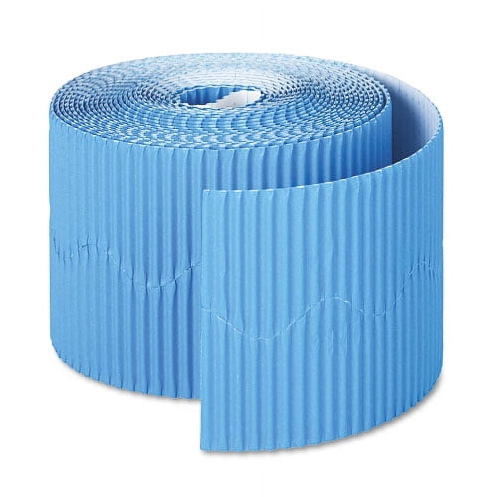 Bordette Decorative Border, 2.25" X 50 Ft Roll, Brite Blue | Bundle of ...