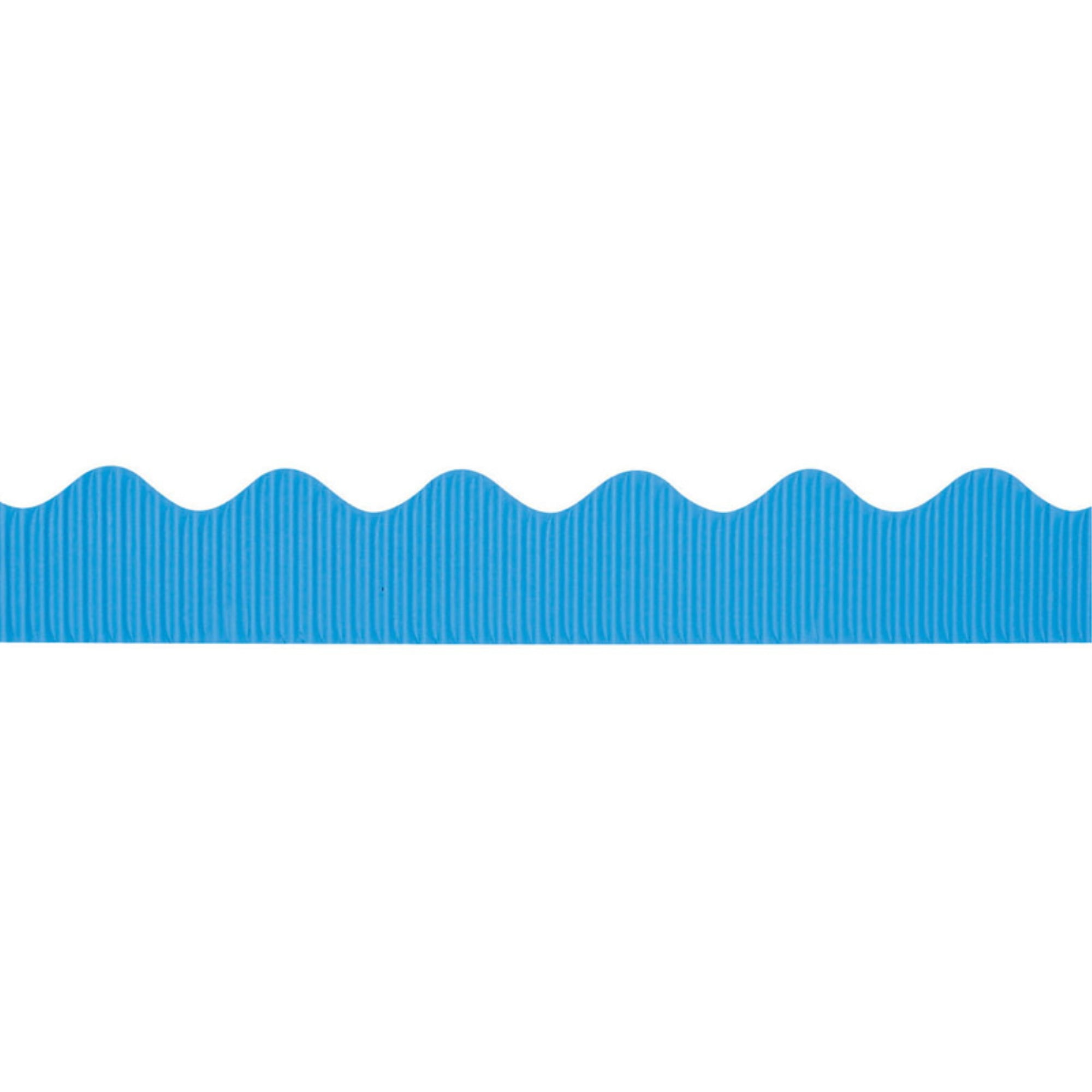 Bordette Decorative Border, 2.25" X 50 Ft Roll, Brite Blue | Bundle of ...