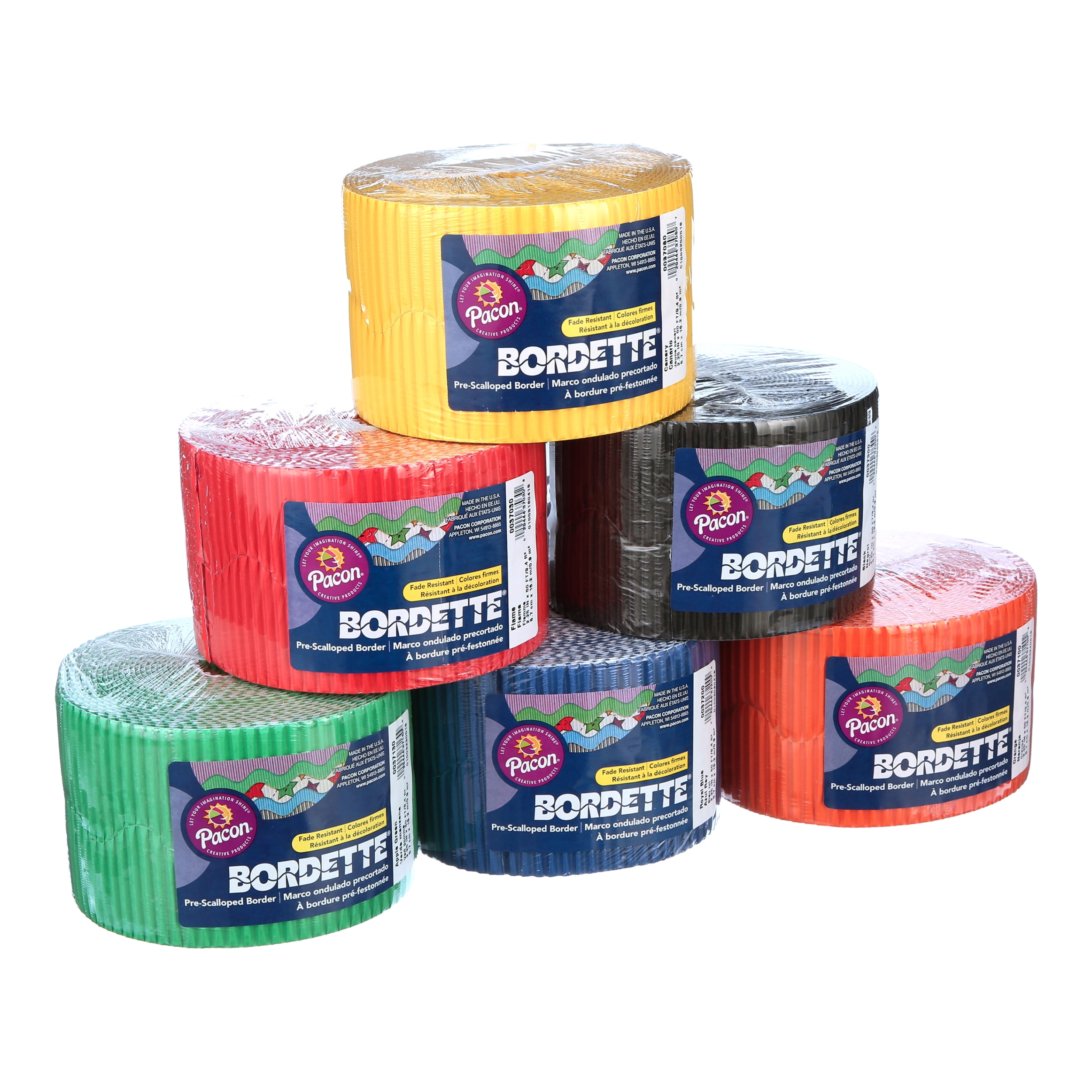 "Bordette Decorative Border Paper for Classroom Projects & Bulletin ...