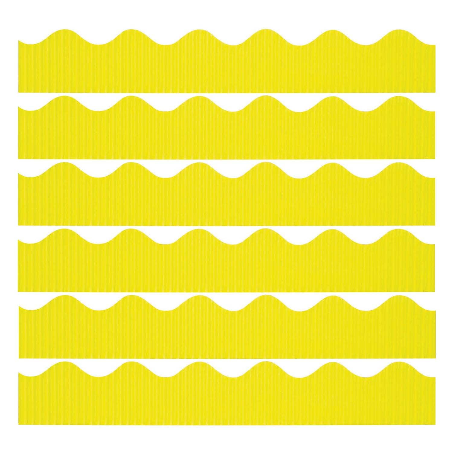 Bordette Decorative Border, Canary, 2-1/4" x 50', 6 Rolls - Walmart.com