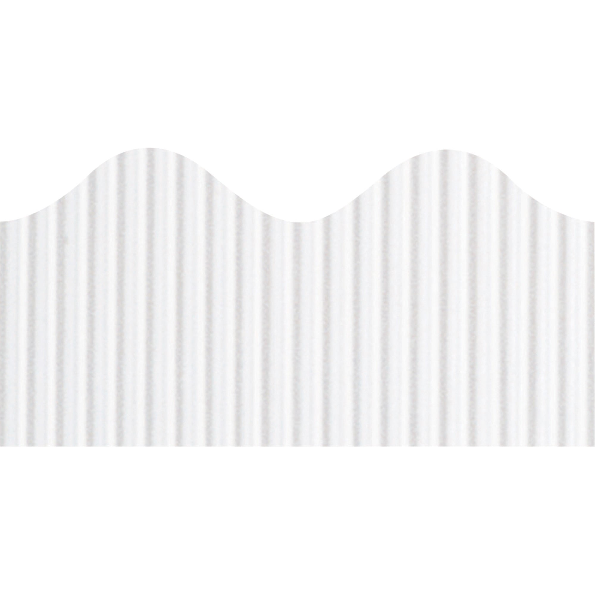 Bordette Decorative Border White - 2.25" x 50' - 1 Roll/Pkg - Walmart.com