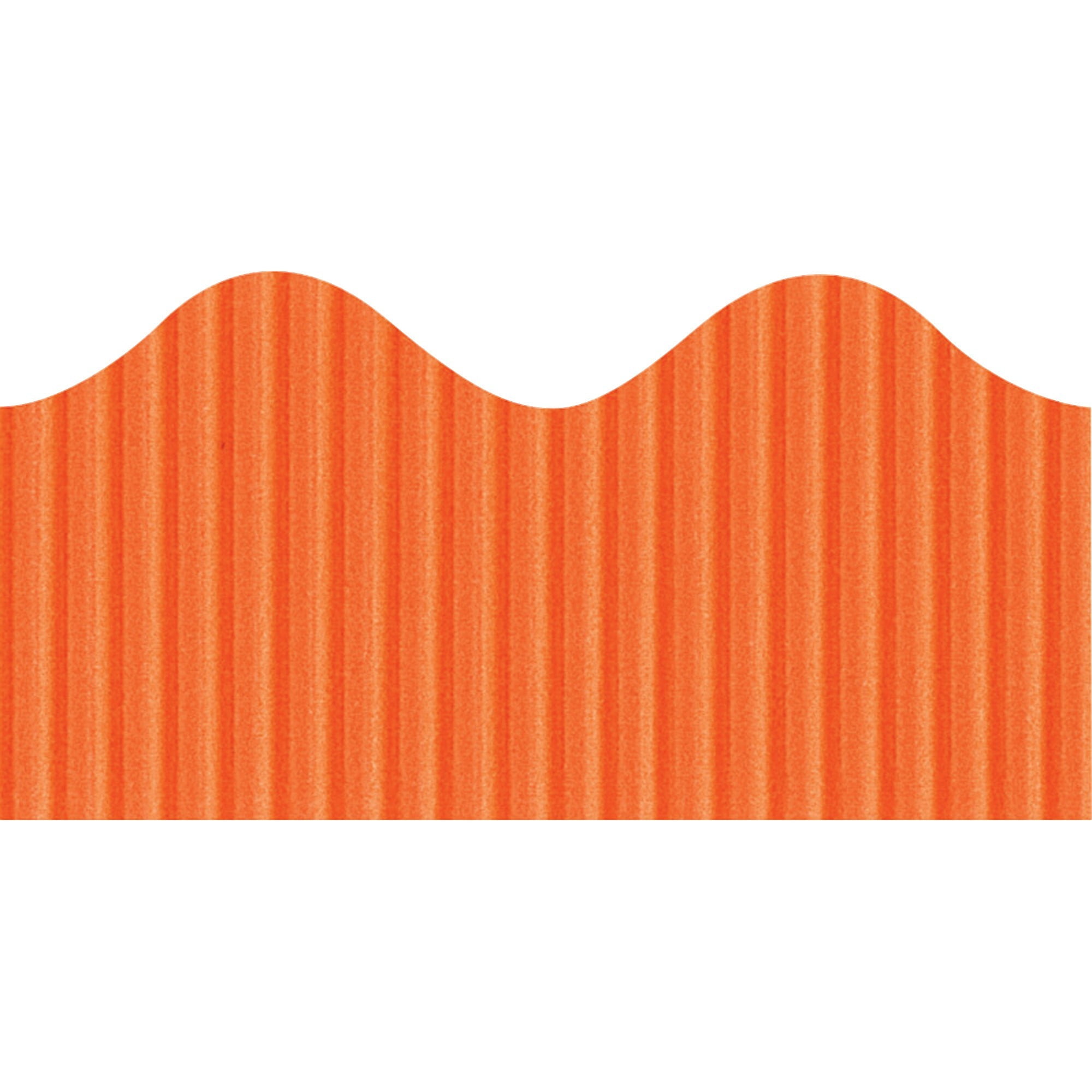 Bordette Bulletin Board Decorative Border, Orange, 50' Roll - Walmart.com