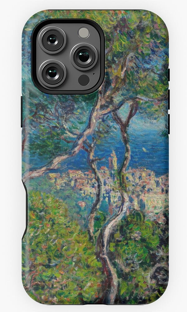 Bordighera 1884 Monet Phone Case for iPhone 16 15 14 13 12 11 Pro Max ...