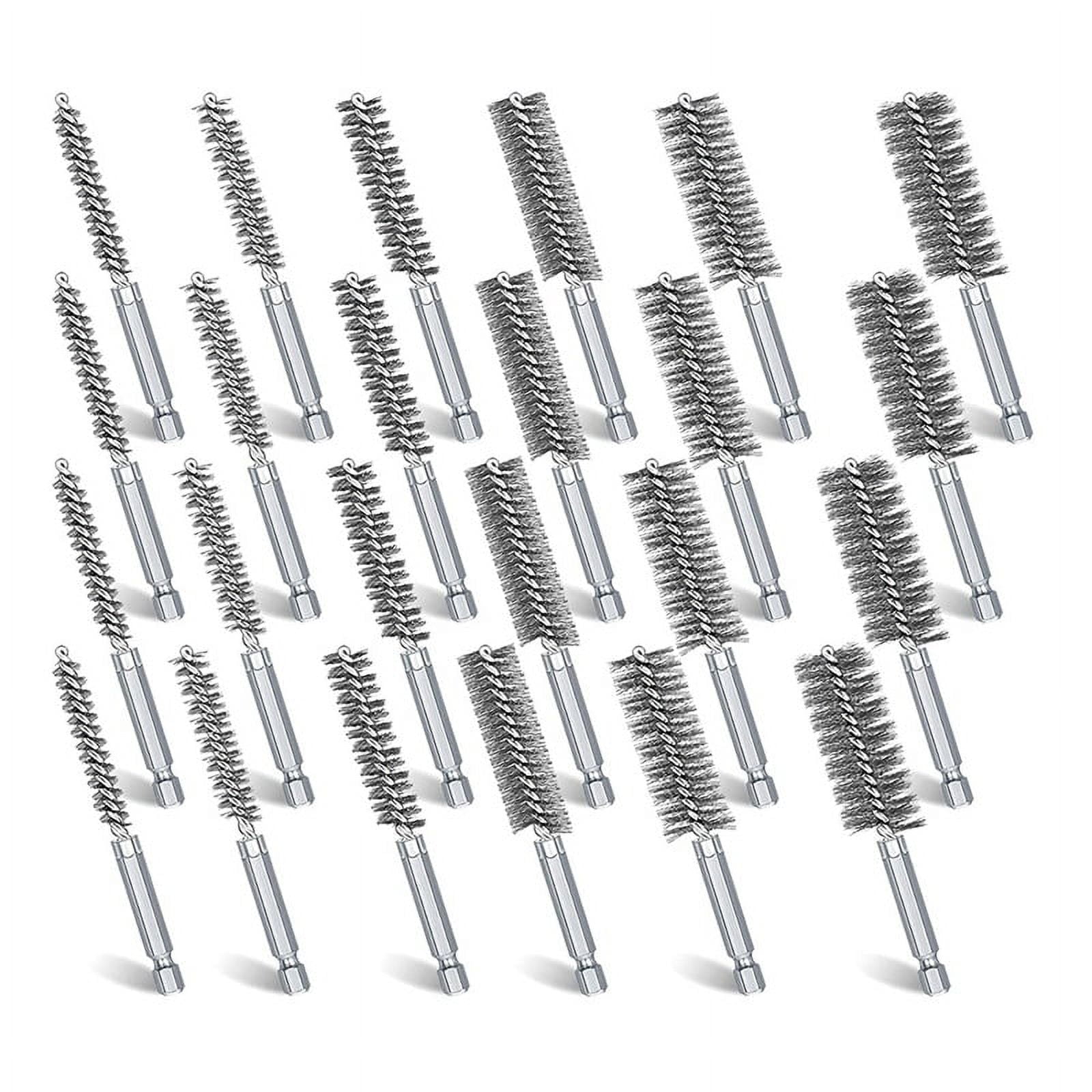 Bore Cleaning Brush Set,Wire Bore Brush Set Stainless Steel Cleaning ...