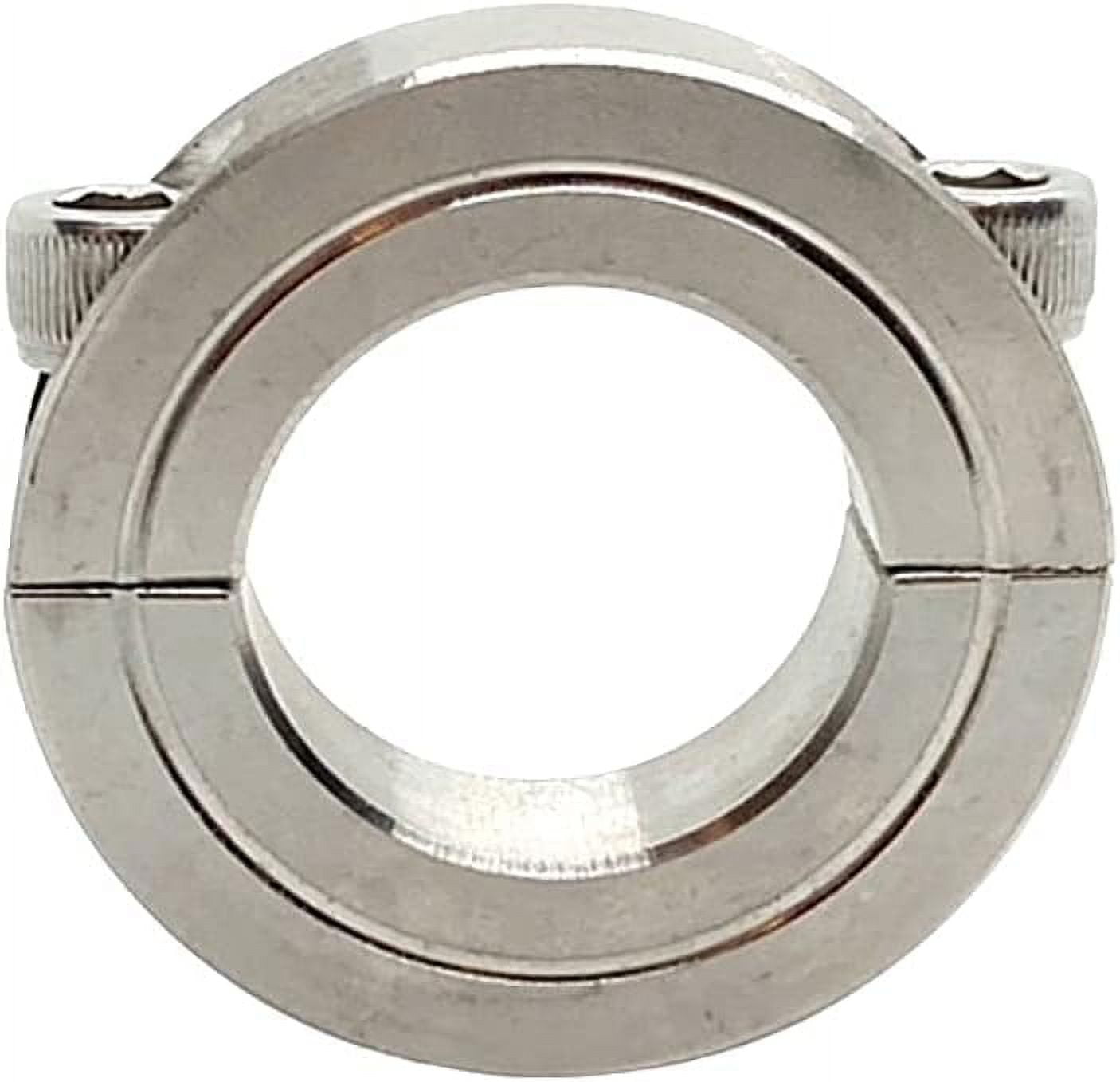 Bore Diameter - 303 Stainless Steel - Clamping Two Piece Shaft Collar ...