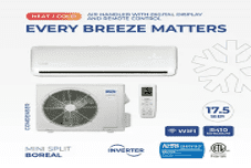 Boreal Mini Split Unit 36,000 BTU Dual Head - Walmart.com