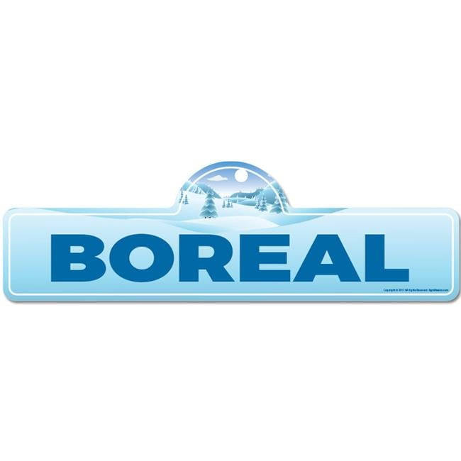 Boreal Street Sign - Walmart.com