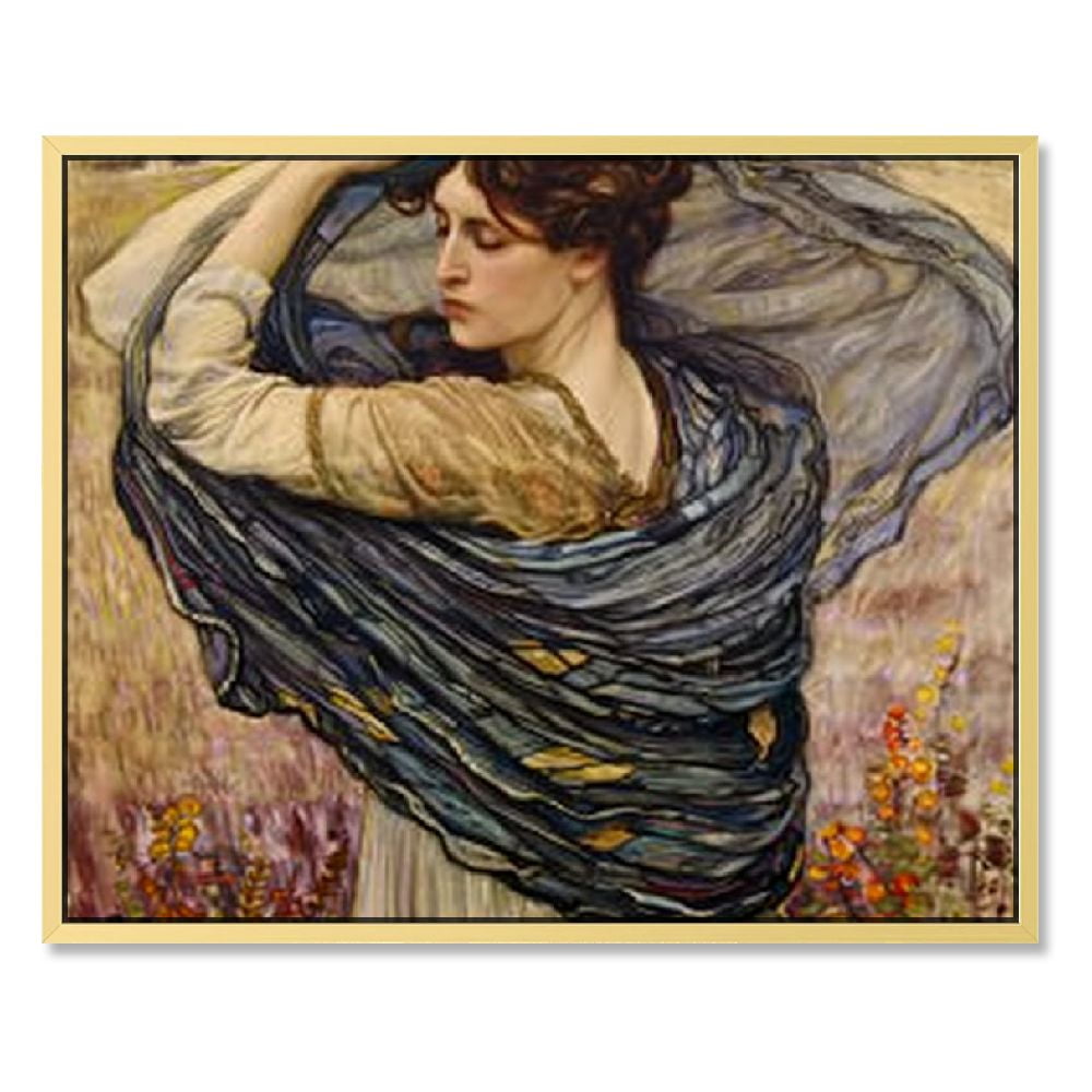 Boreas by John William Waterhouse - Vintage Oil Painting Greek ...