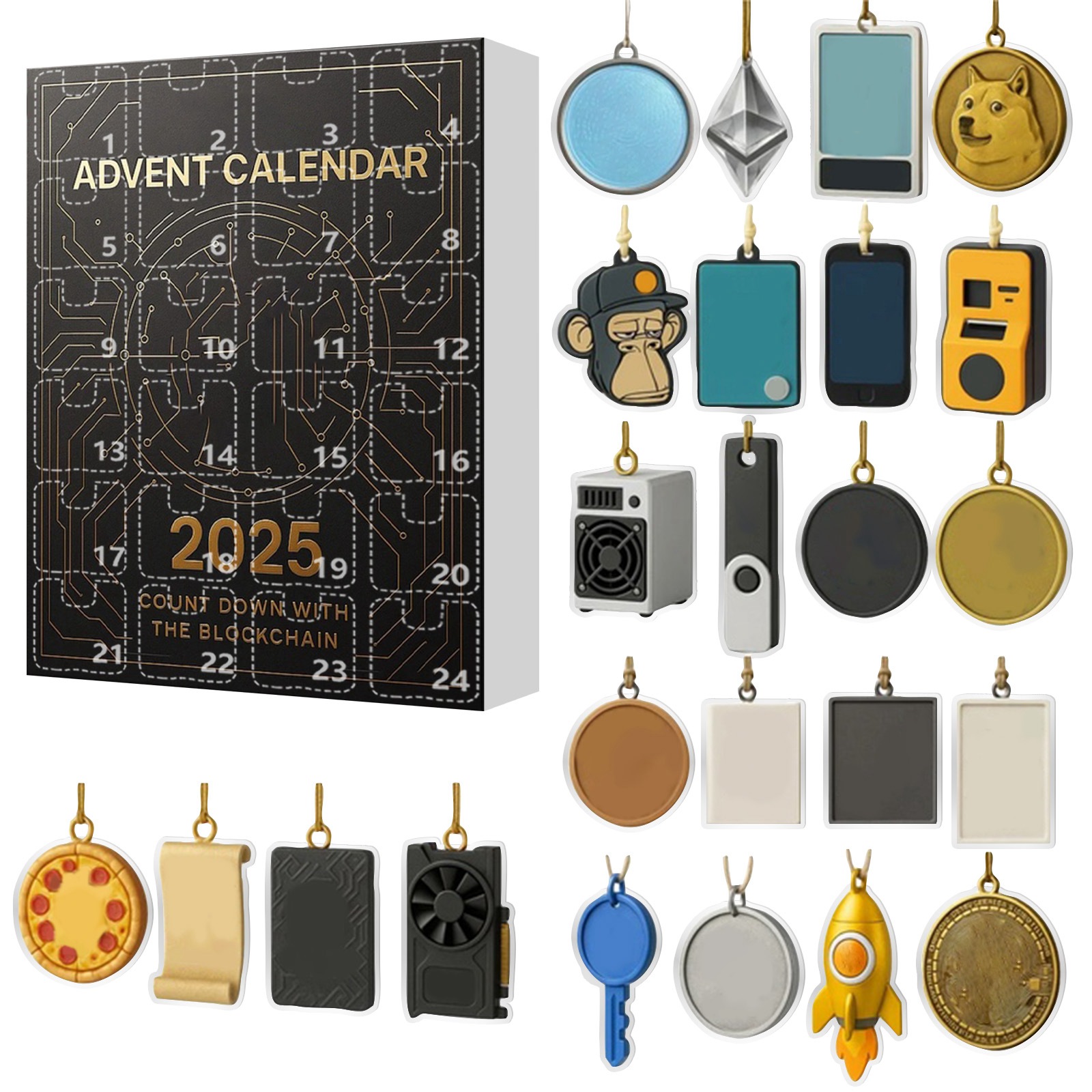 Bored Ape Yacht Club Advent Calendar 2025 - 24 Days Surprise Bored Ape ...