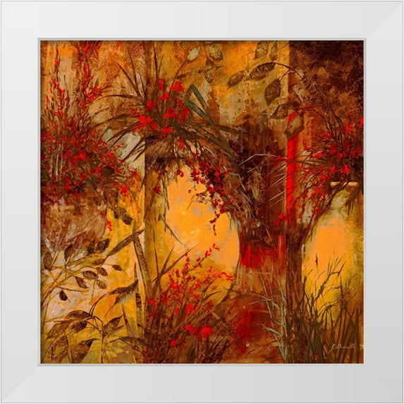 Borelli, Guido 12x12 White Modern Wood Framed Museum Art Print Titled ...