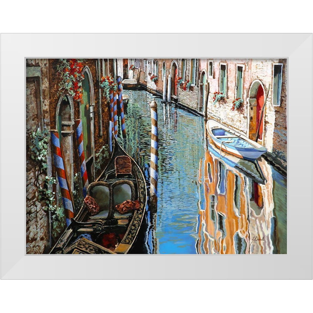 Borelli, Guido 32x25 White Modern Wood Framed Museum Art Print Titled ...