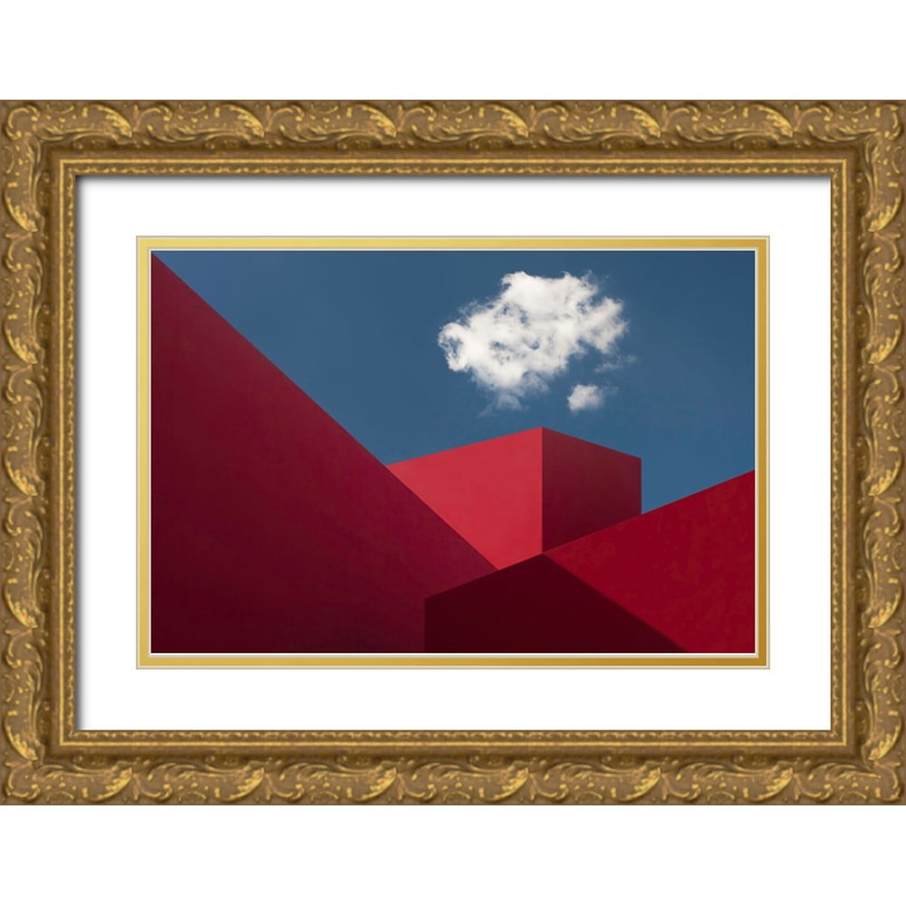 Borges, Hugo 18x13 Gold Ornate Wood Framed with Double Matting Museum ...