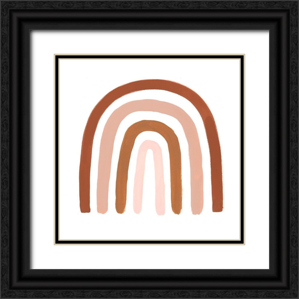 Borges, Victoria 12x12 Black Ornate Wood Framed with Double Matting Museum Art Print Titled ...