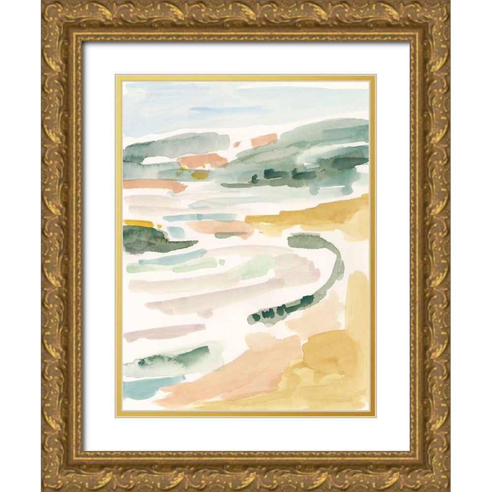 Borges, Victoria 12x14 Gold Ornate Wood Framed with Double Matting ...