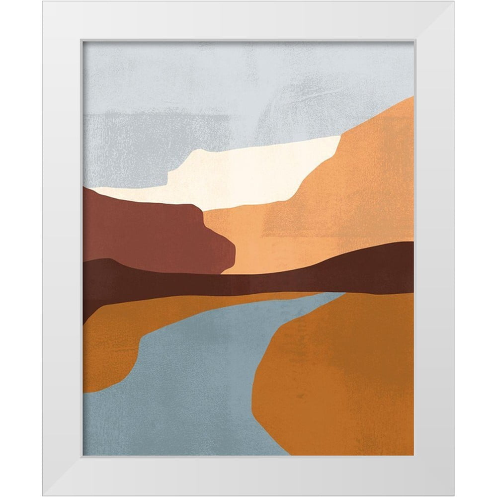 Borges, Victoria 12x14 White Modern Wood Framed Museum Art Print Titled ...