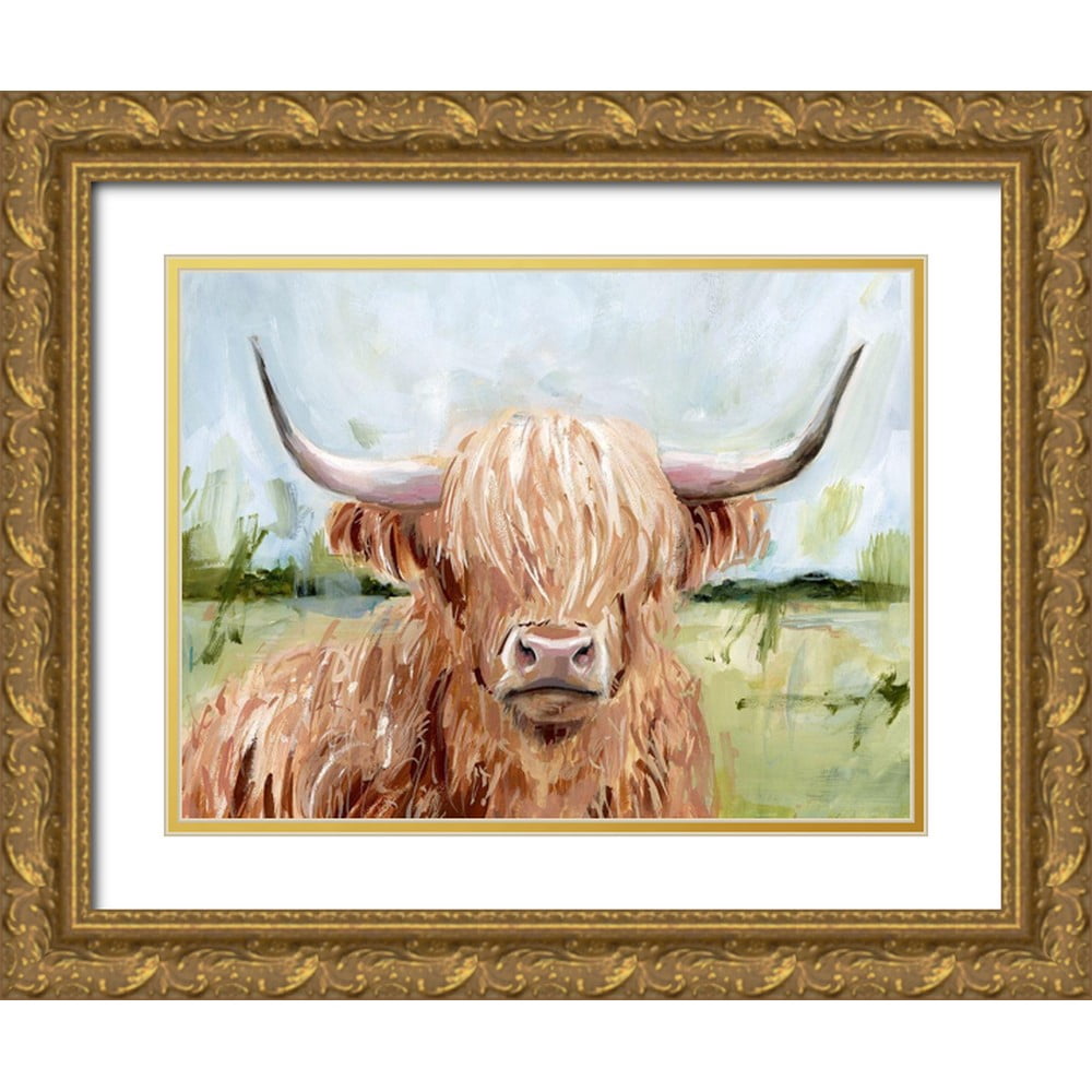 Borges, Victoria 14x12 Gold Ornate Wood Framed with Double Matting ...