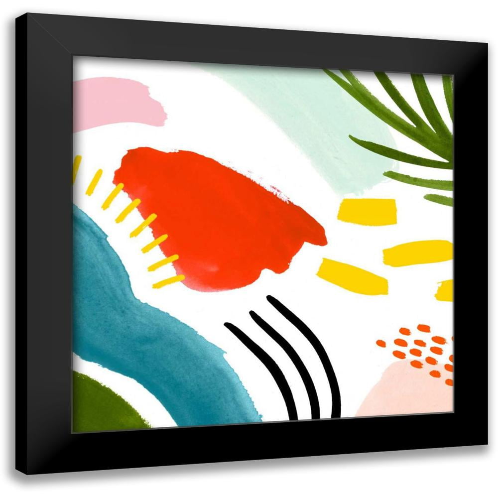 Borges, Victoria 15x15 Black Modern Framed Museum Art Print Titled ...