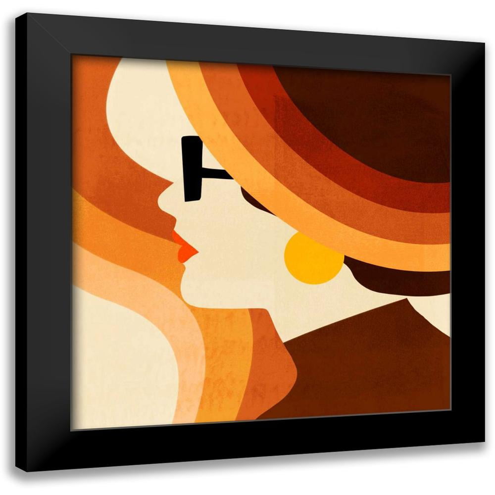 Borges, Victoria 15x15 Black Modern Framed Museum Art Print Titled ...