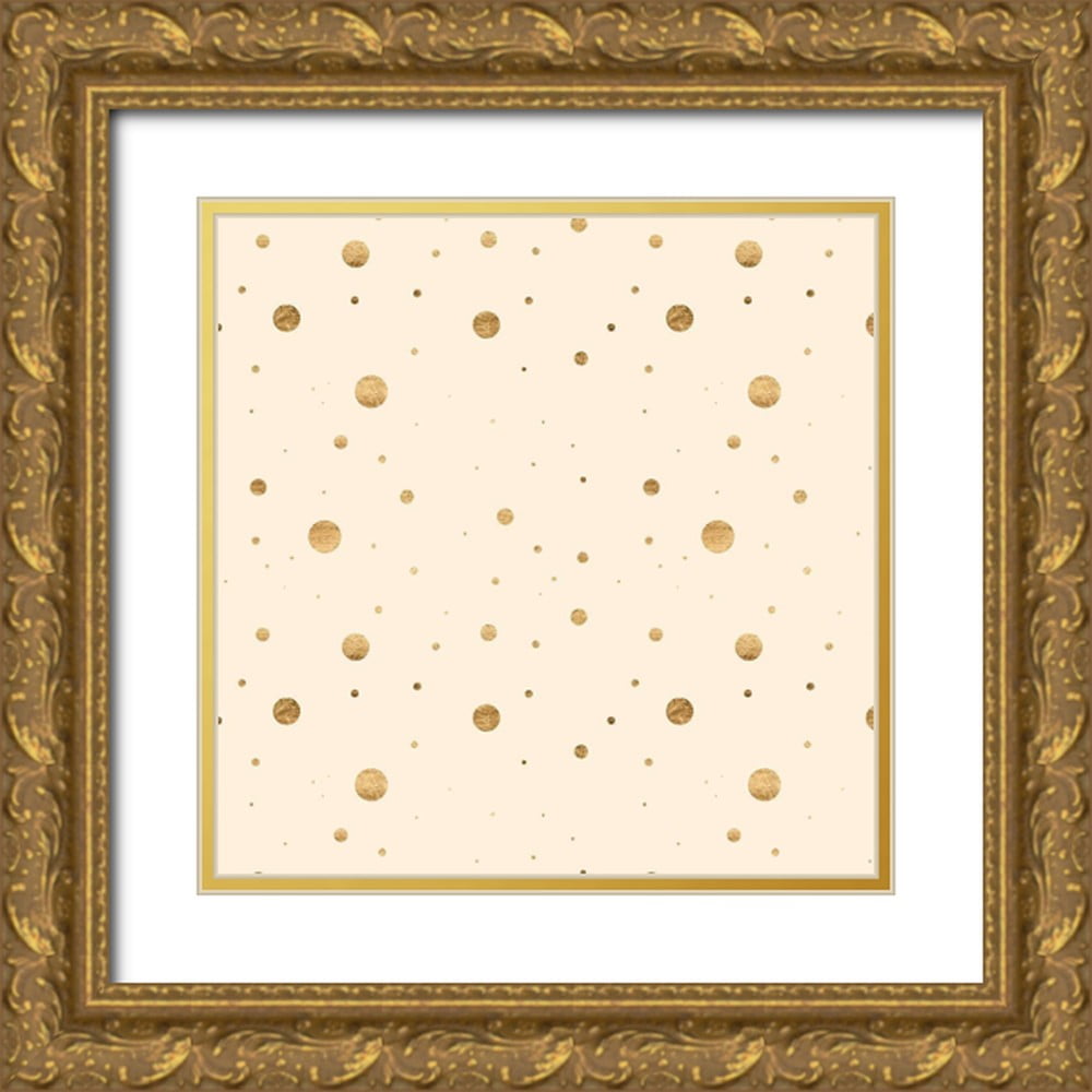 Borges, Victoria 15x15 Gold Ornate Wood Framed with Double Matting ...