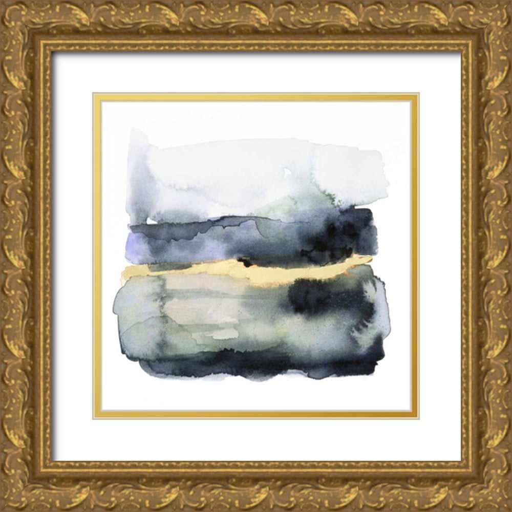 Borges, Victoria 15x15 Gold Ornate Wood Framed with Double Matting ...