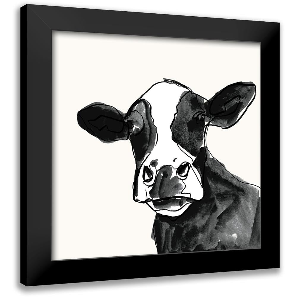 Borges, Victoria 20x20 Black Modern Framed Museum Art Print Titled ...