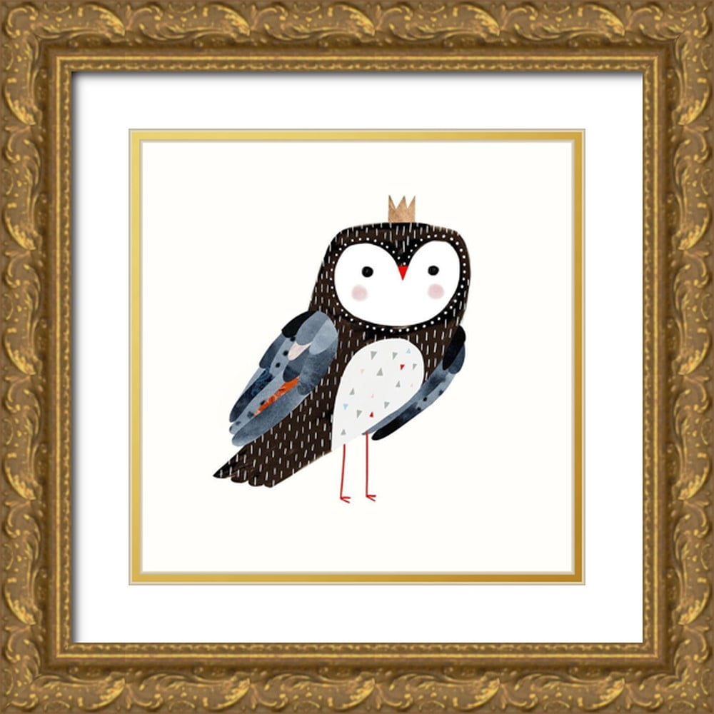 Borges, Victoria 20x20 Gold Ornate Wood Framed with Double Matting ...