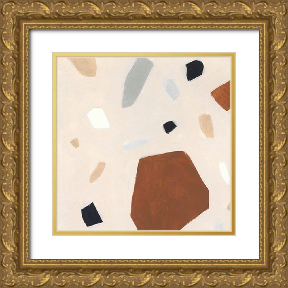 Borges, Victoria 20x20 Gold Ornate Wood Framed with Double Matting ...