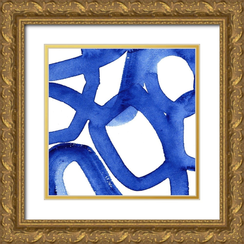 Borges, Victoria 20x20 Gold Ornate Wood Framed with Double Matting ...