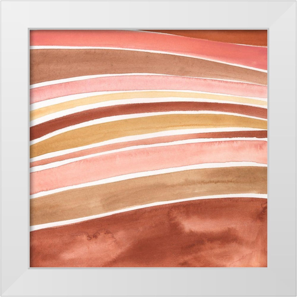 Borges, Victoria 20x20 White Modern Wood Framed Museum Art Print Titled ...