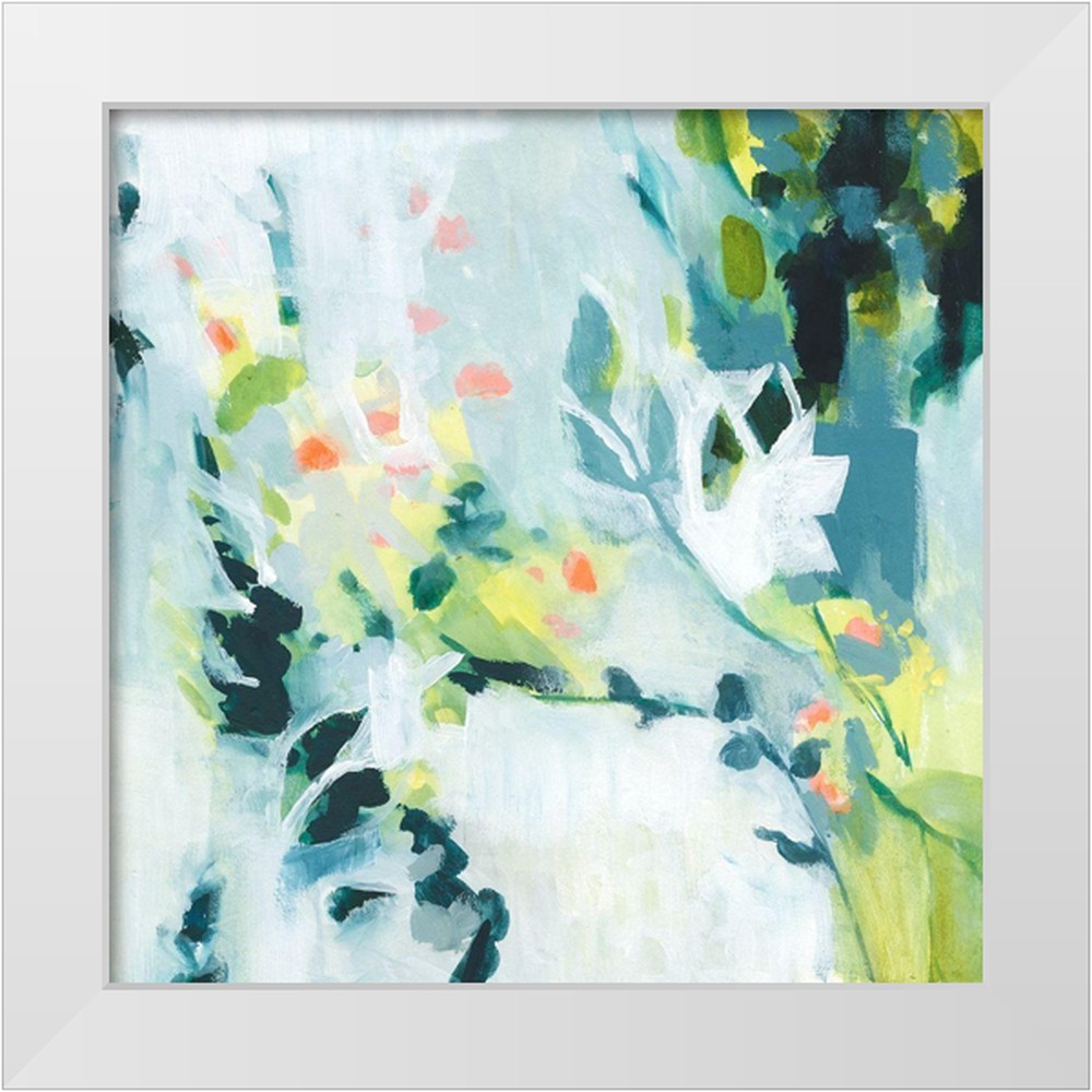 Borges, Victoria 20x20 White Modern Wood Framed Museum Art Print Titled ...