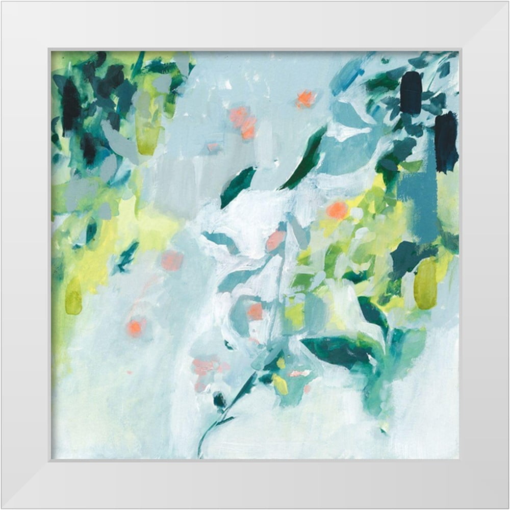 Borges, Victoria 26x26 White Modern Wood Framed Museum Art Print Titled ...