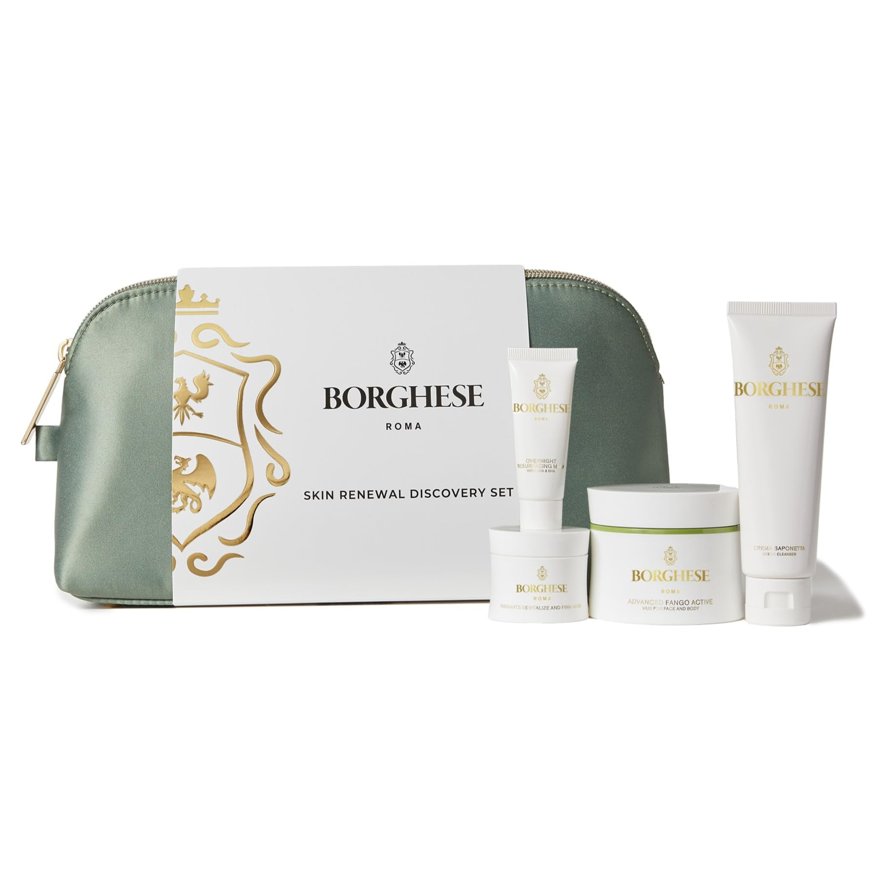 Borghese Skin Renewal Discovery Set - Includes Cream Cleanser, Pre-Mask ...