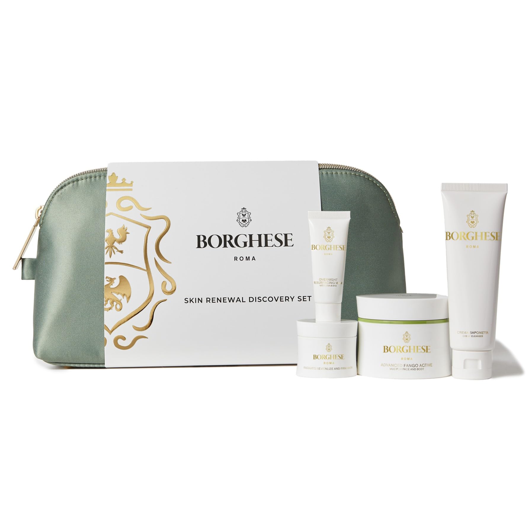 Borghese Skin Renewal Discovery VTF5 Set - Includes Cream Cleanser, Pre ...