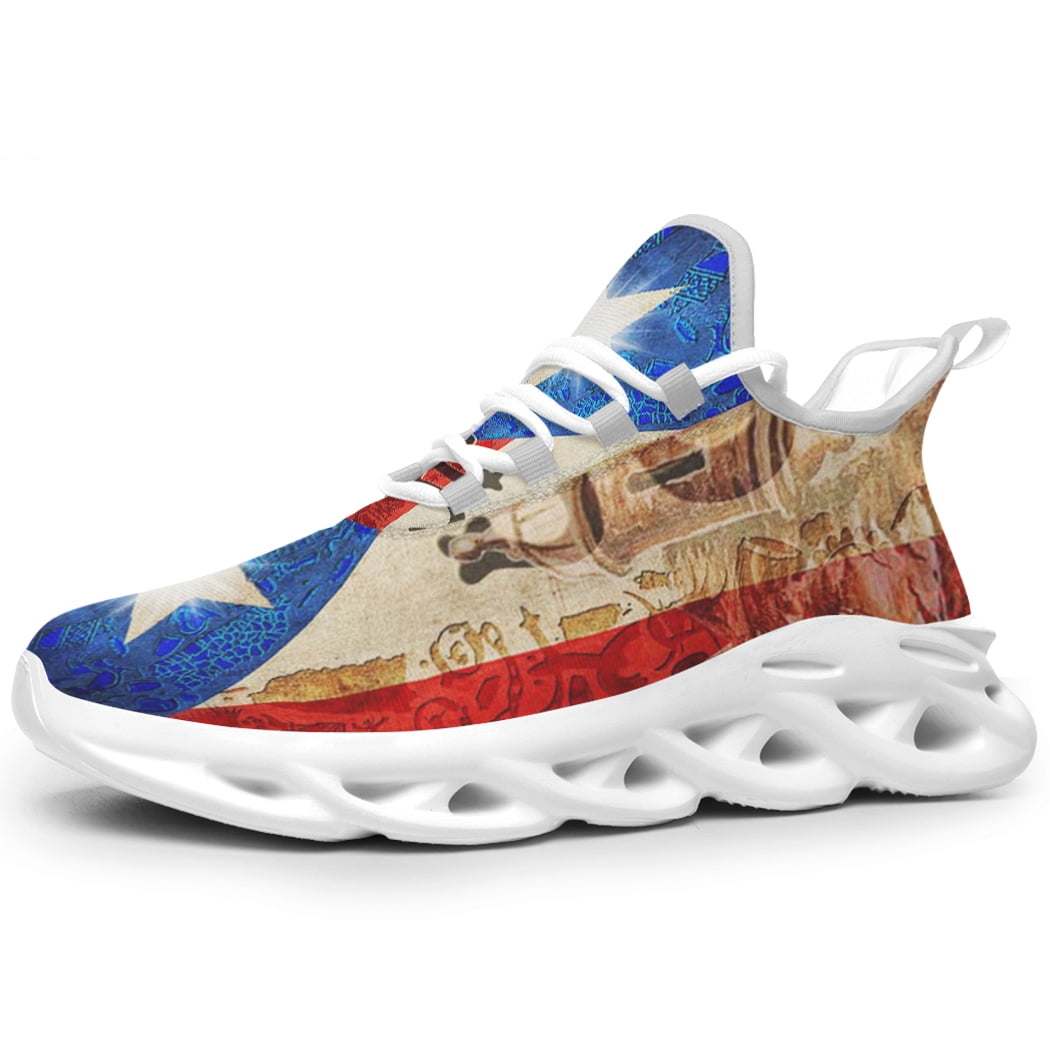 Boricua Puerto Rico Shoes Trail Running Shoe Non-Slip Breathable ...