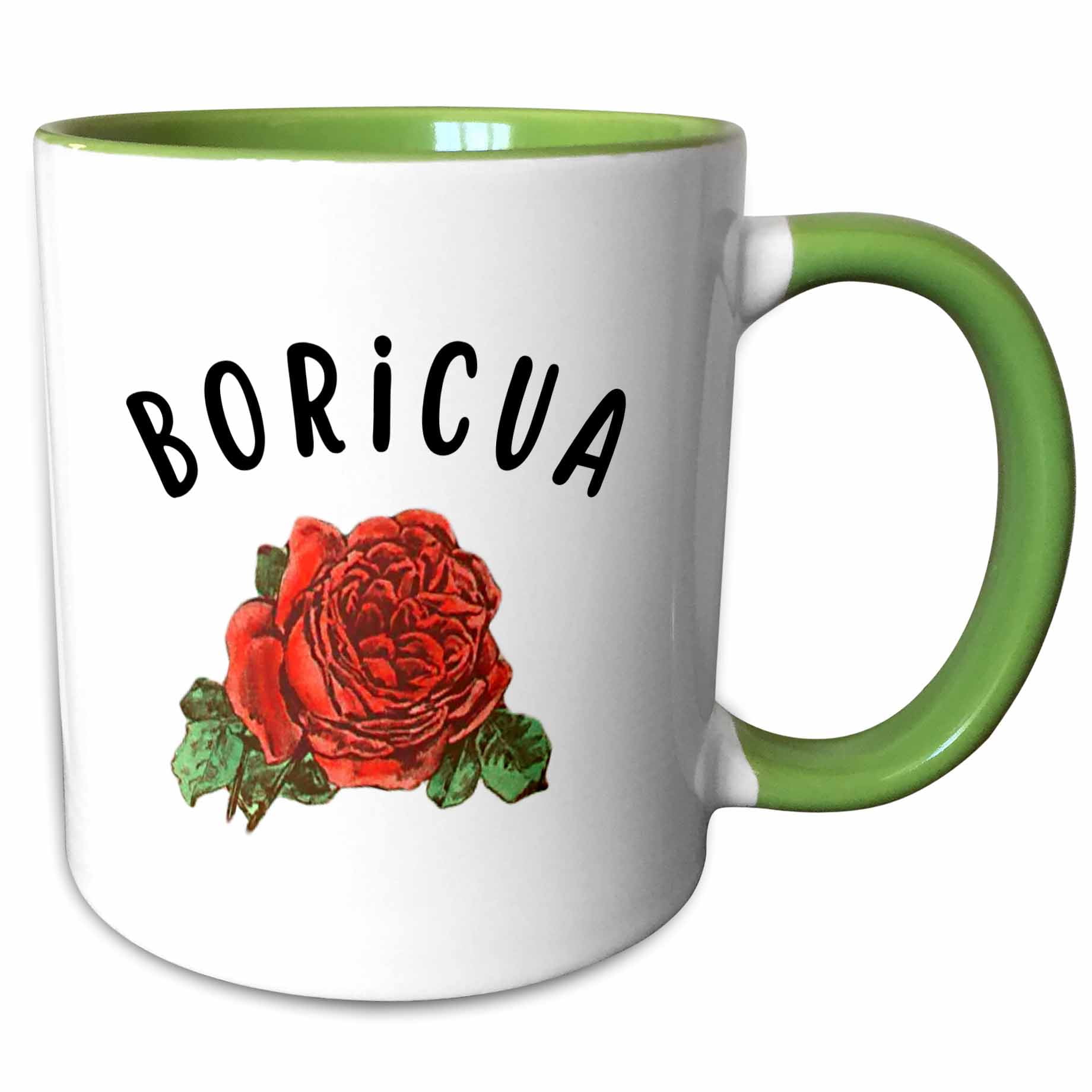 3drose, Boricua Red Rose Puerto Rican Pride for Puerto Rico Latina ...
