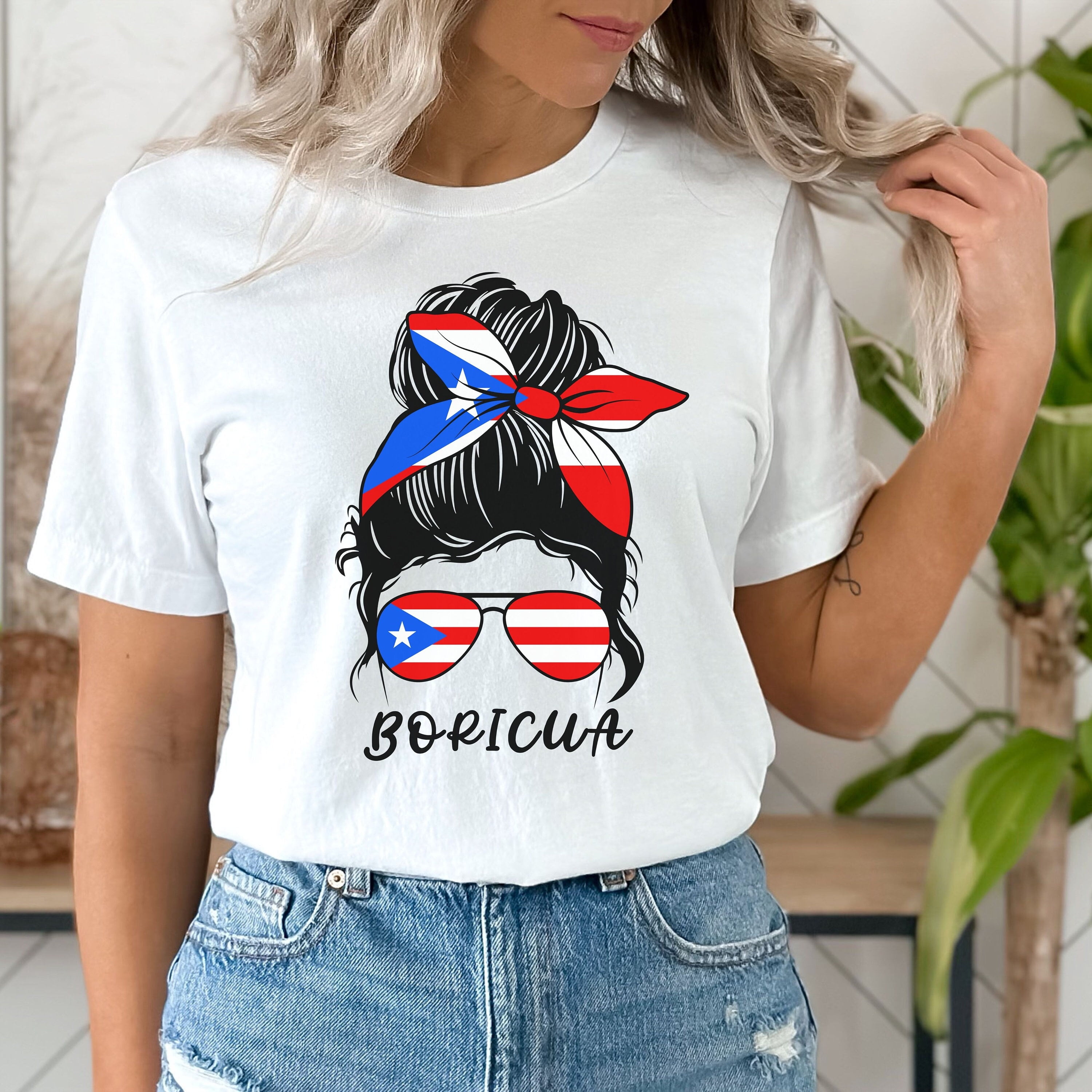 Boricua Shirt Latina Boricua Gift Puerto Rican Shirt Puerto Rican ...