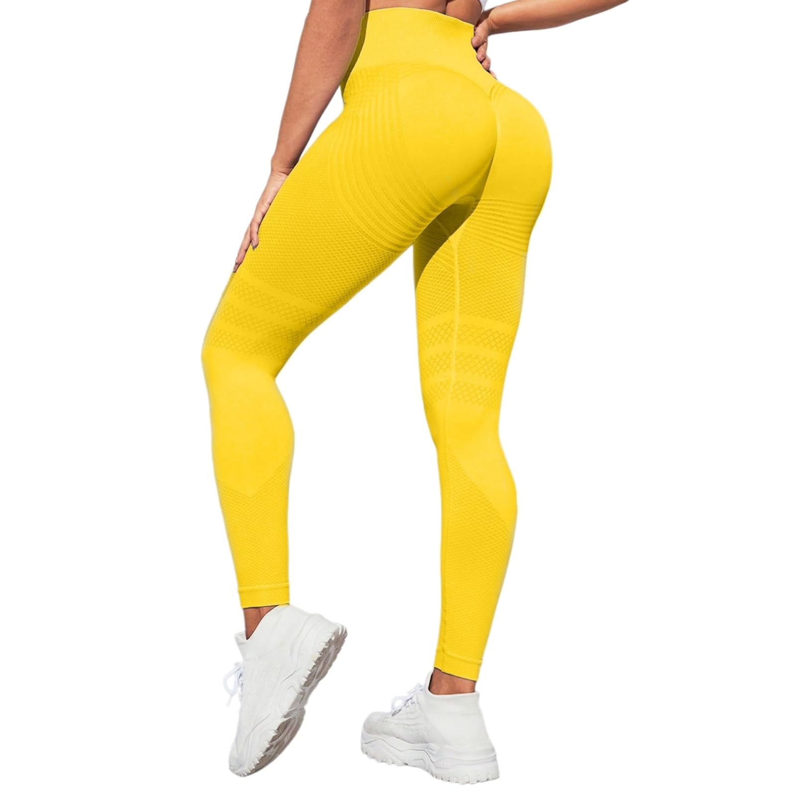 Borikise 3D Leggings Cellulite Compression High Waist Tummy Control ...