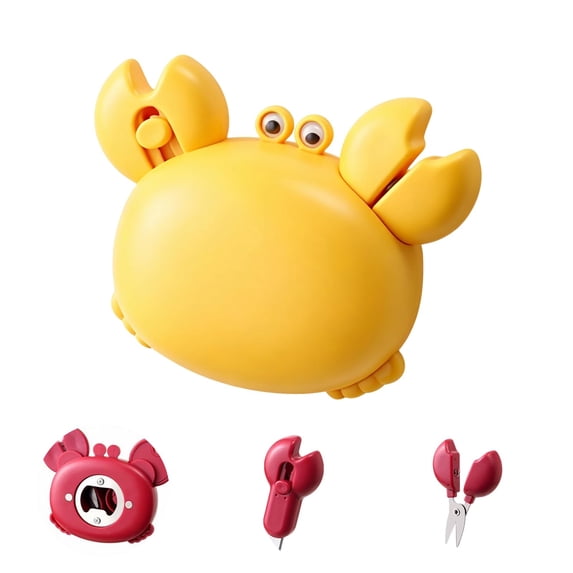 Borikise Crab Multifunctional Bottle Opener, Portable 4-in-1 Magnetic ...