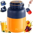 Borikise Portable Wireless Juicer Cup, 45oz USB-C Rechargeable Blender ...