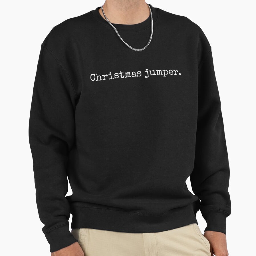 Boring Christmas Jumper Holiday Graphic Unisex Sweatshirt Retro Vintage ...